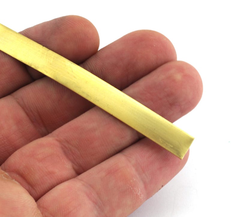 Flat Raw Brass Strip – 8mm X 0.8mm, Jewelry Supply UKD -BA-16 - 02 - Etsy