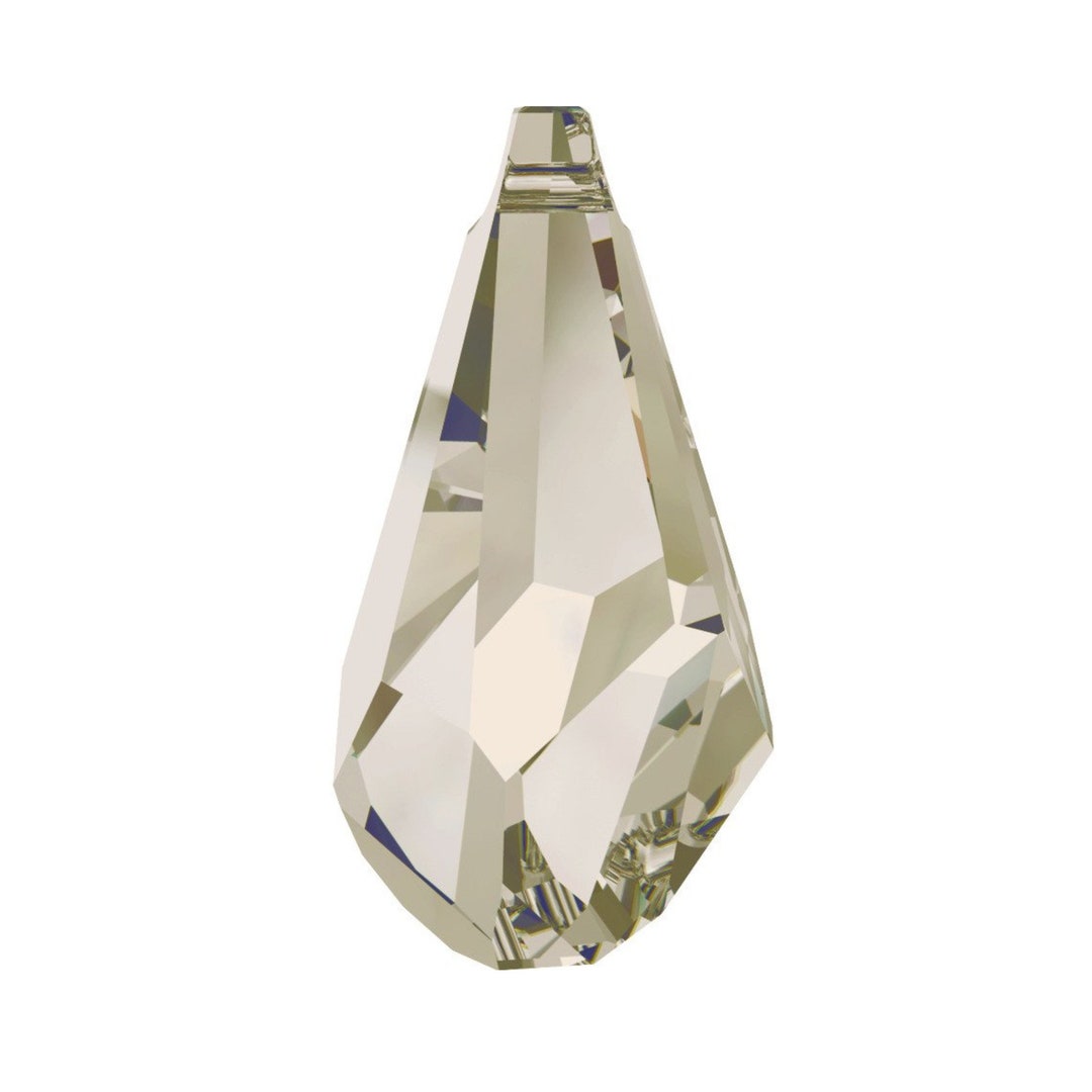 Polygon Drop Pendant 6015 Swarovski® Crystal Silver Shade 50mm - Etsy