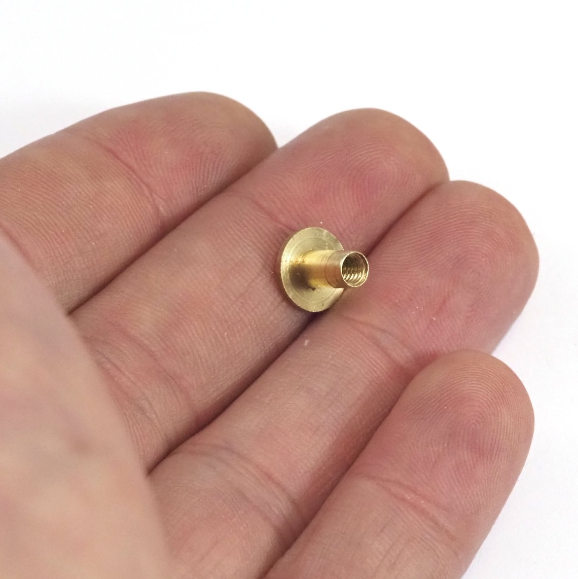 Chicago Screw / Concho Screw 9x9mm Raw Brass Studs Screw - Etsy