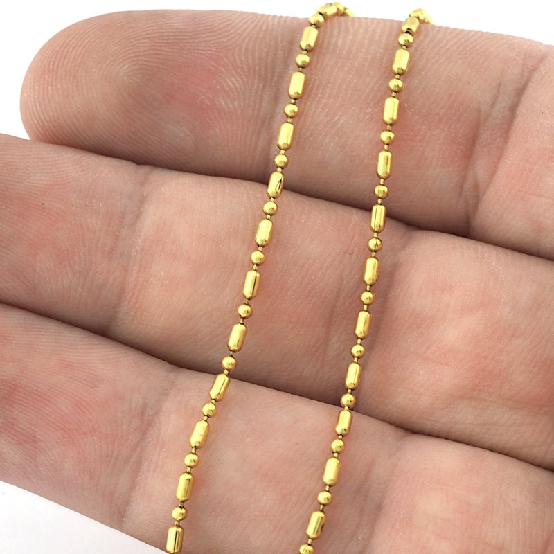 Ball Chain Necklace - Etsy