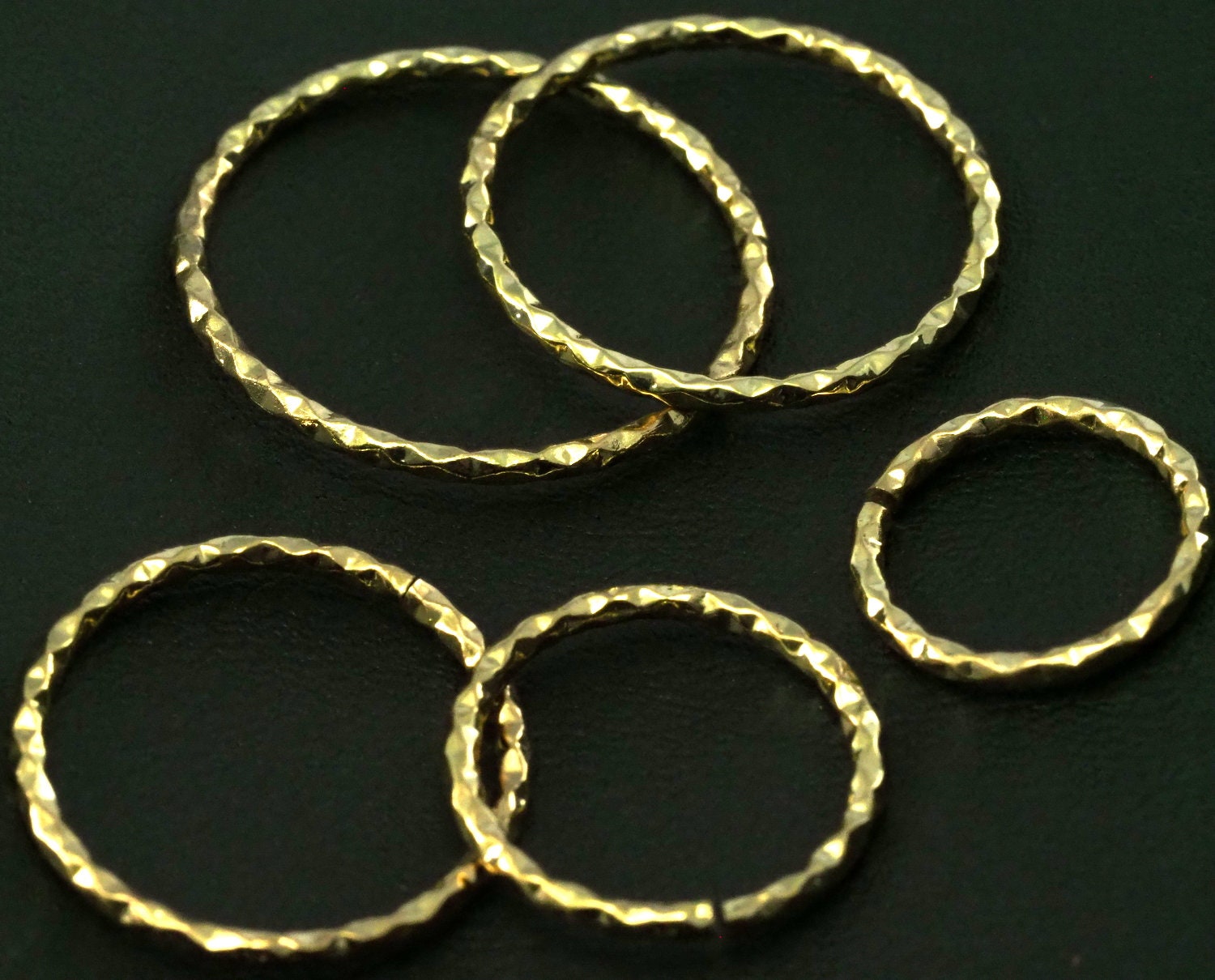 Stacking Ring Circle Ring Round Ring Knuckle Ring Gold - Etsy