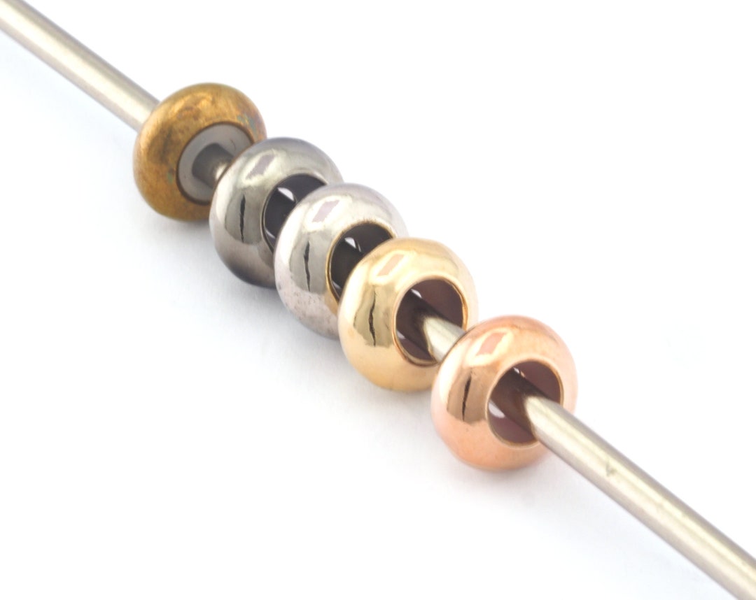 Safety Chain Stopper Slider Beads Silicon Stopper Jewelry Charm ...