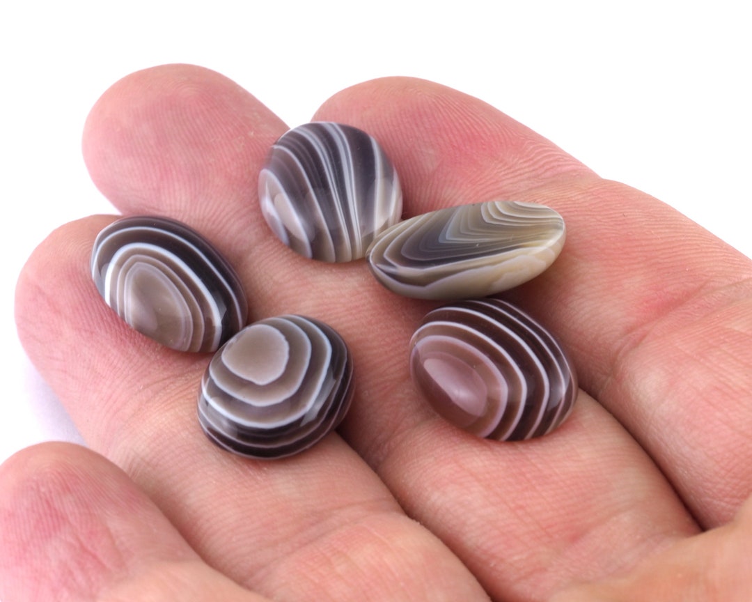 Natural Botswana Agate Oval Cabochon 18x13mm - No Hole CAB71-20 - Etsy