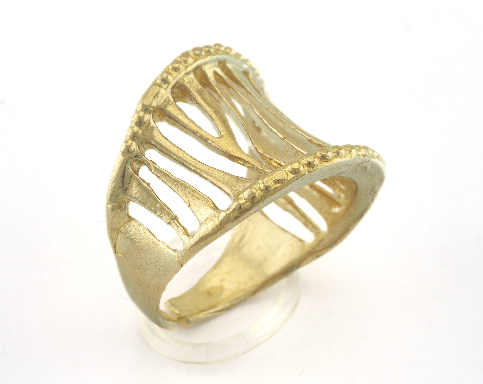Adjustable Ring Raw Brass (19mm 9US Inner Size) 3273 Ring20 - Etsy