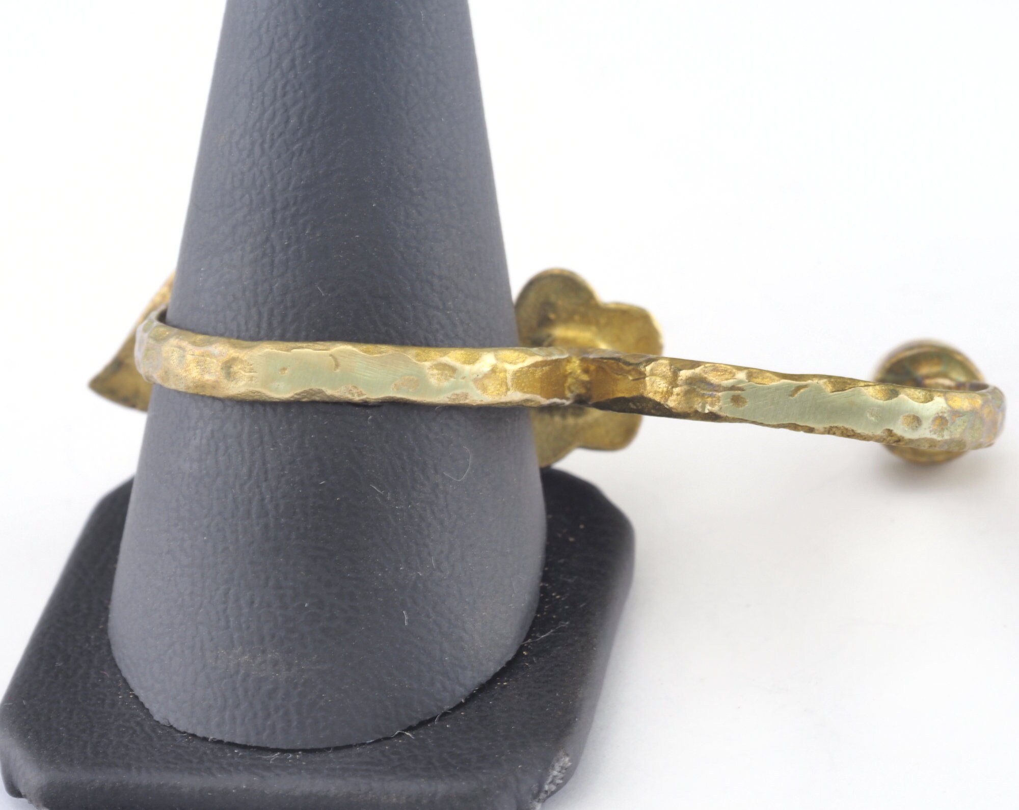 Ring Bird Flower Adjustable Ring Bezel Raw Brass 18mm 8US | Etsy