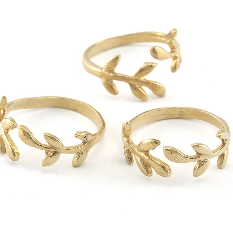 Gold Branch Ring - Etsy