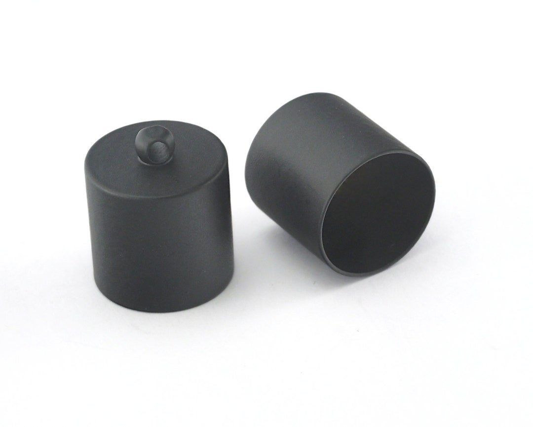 Ends Cap With Loop , 15x15mm Only Cap Size 18x15mm Total 14mm Inner ...