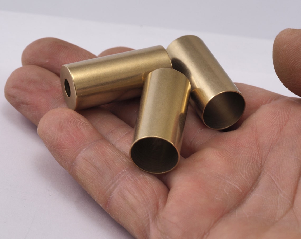 Raw Brass Cord End Caps, 14mm Inner Diameter -ENC14 2319 - Etsy