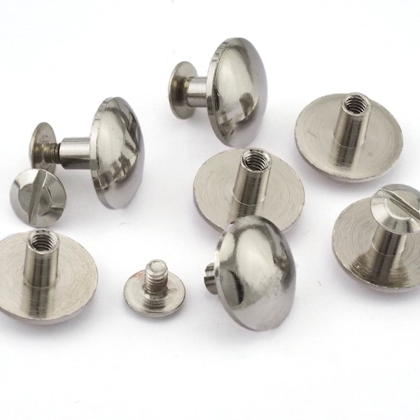 Nickel Conchos - Etsy