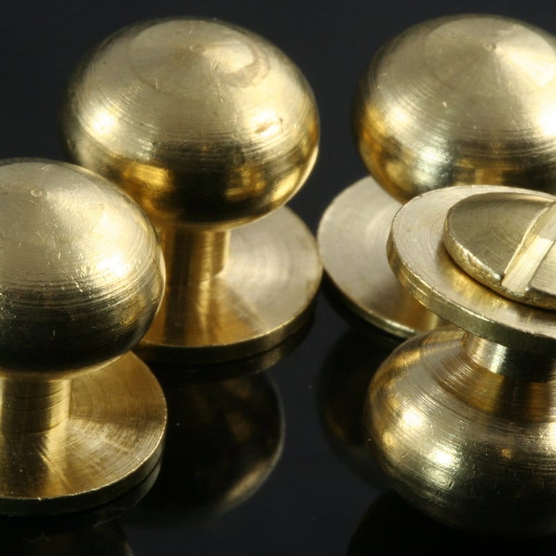 Small Brass Knobs - Etsy