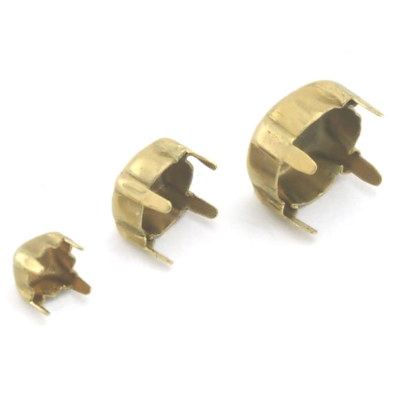 Brass Prong Setting - Etsy