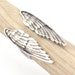 Wings Adjustable Ring Antique Silver Plated Brass (17mm 7US Inner Size ...