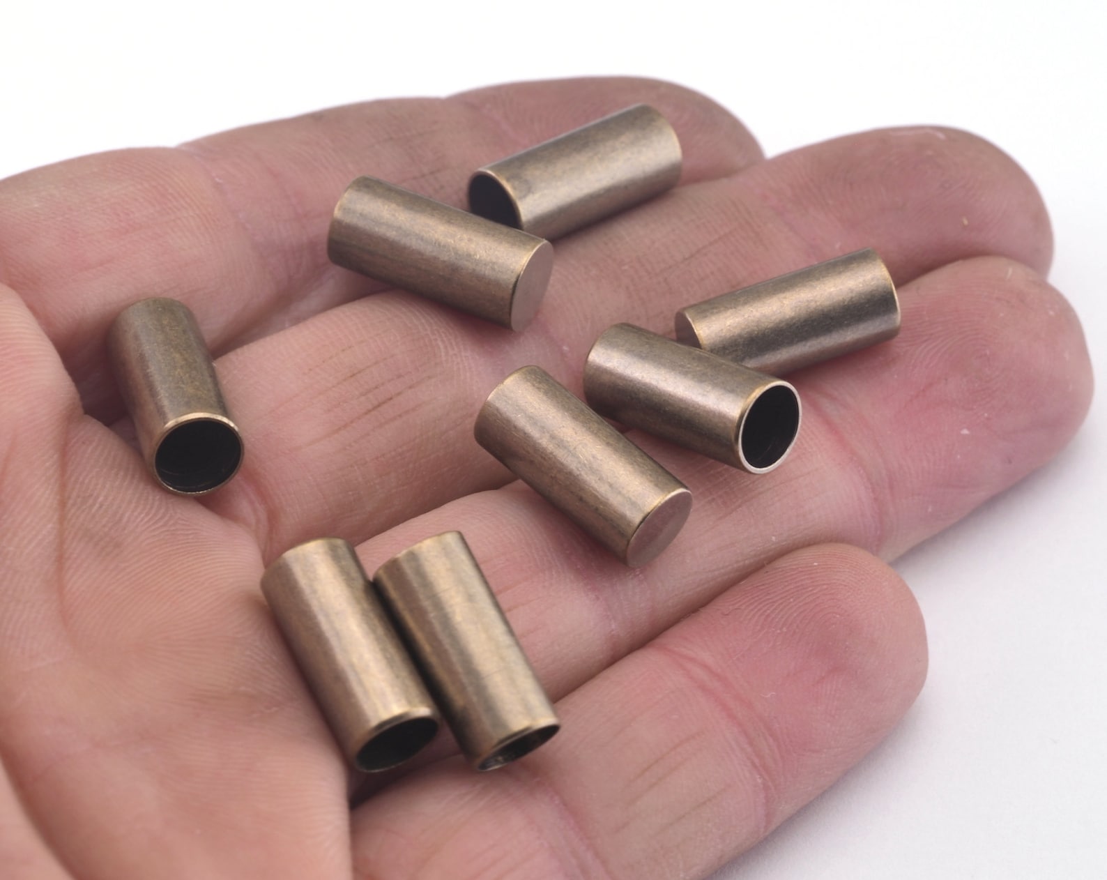 Antique Bronze Brass Cord End Caps, 7x15mm, 6mm Hole -ENC6 2404 - Etsy