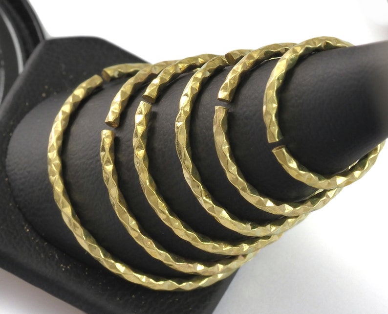 Stacking Ring Circle Ring Round Ring Knuckle Ring Raw Brass - Etsy