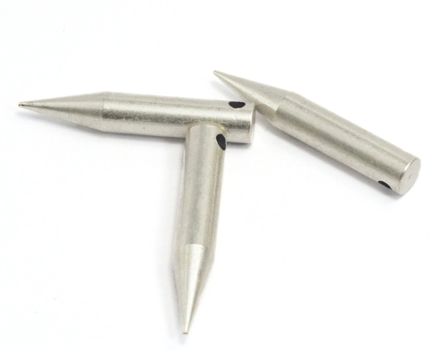 Antique Silver Plated Brass Spike 6x35mm 1/4x1 3/8 - Etsy UK
