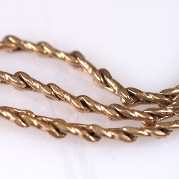 Sewing & Fiber Raw Brass Curb Chain 1.8mm wire 0.5mm Z0178 ...