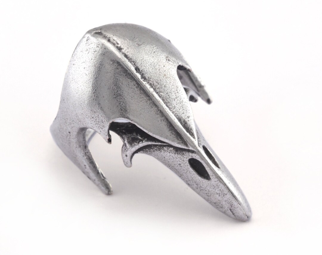 Eagle Adjustable Ring Antique Silver Plated Brass 1 Pc. (21mm 11.5US ...