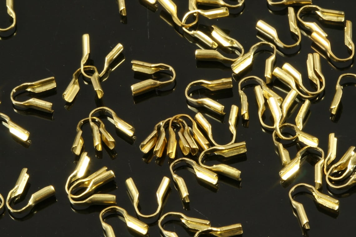 72 Pcs 12mm End Caps for Soldering to Snake Chain Ends CS1.2 | Etsy