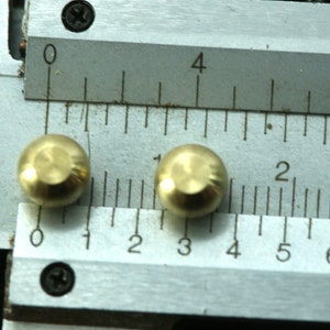 Ball Sphere Without Hole 6mm Raw Solid Brass 1463 - Etsy