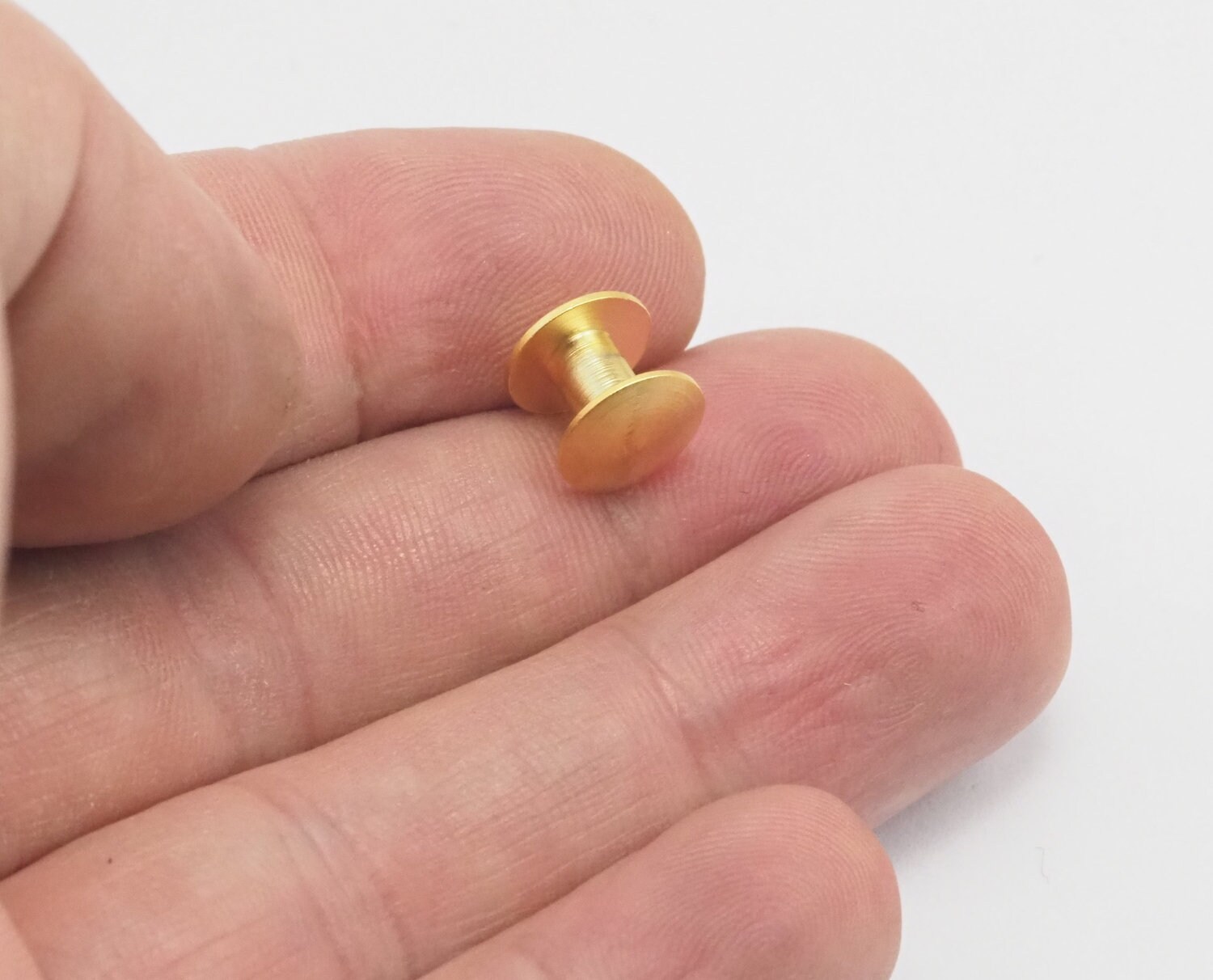 Cufflink Studs Shirt Collar Tuxedo Stud 9x9mm Gold plated | Etsy