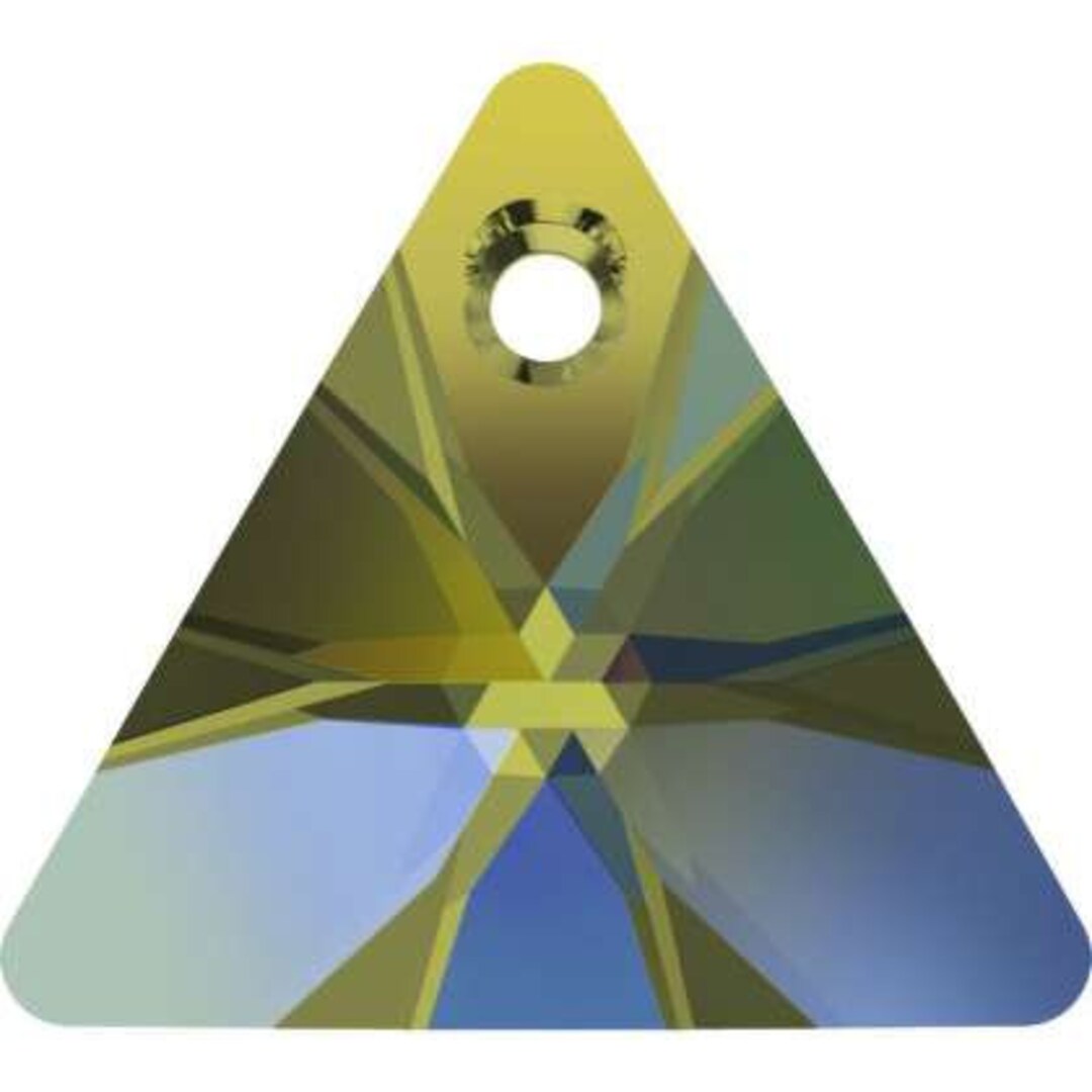 Xilion Triangle Shaped Fancy Stone 6628 Swarovski® Crystal Iridescent ...