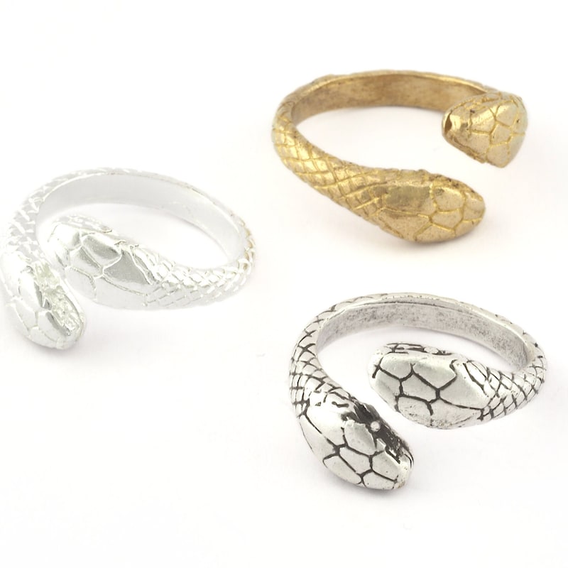 Antique Snake Ring Size 7 - Etsy