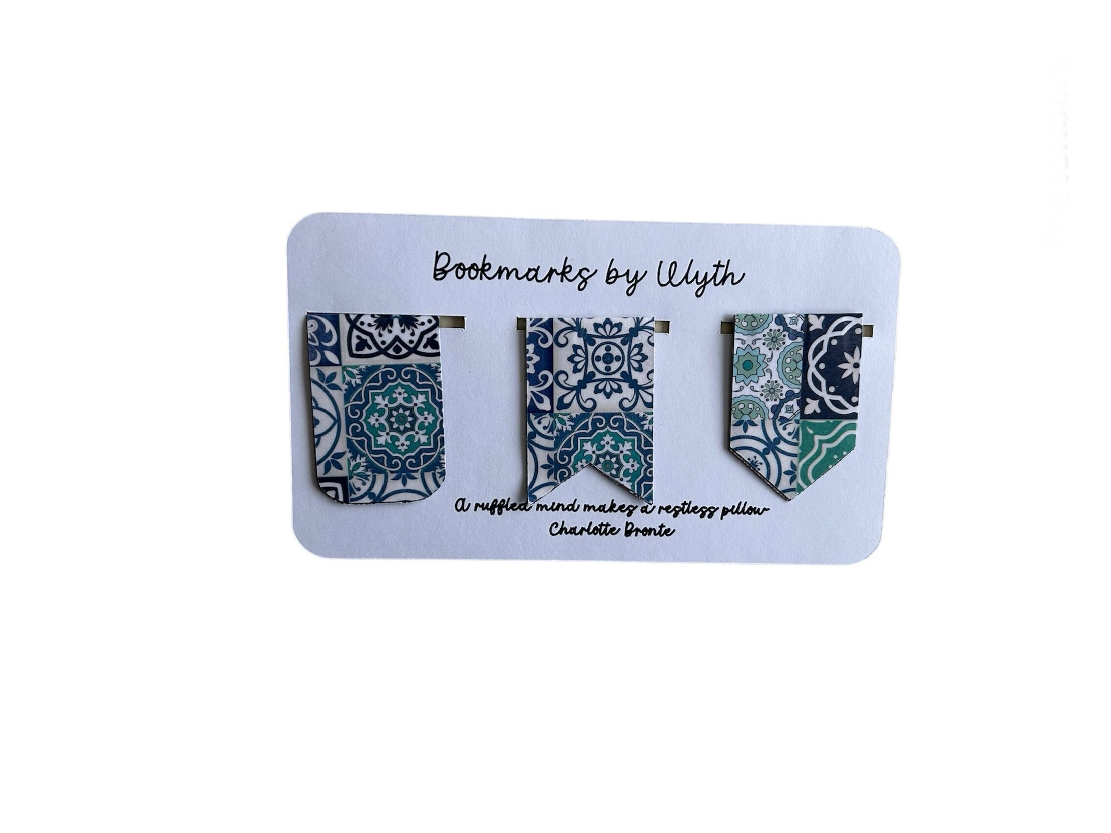 Magnetic Bookmark Arabic Tiles Themed Page Markers. Teachers Gift ...