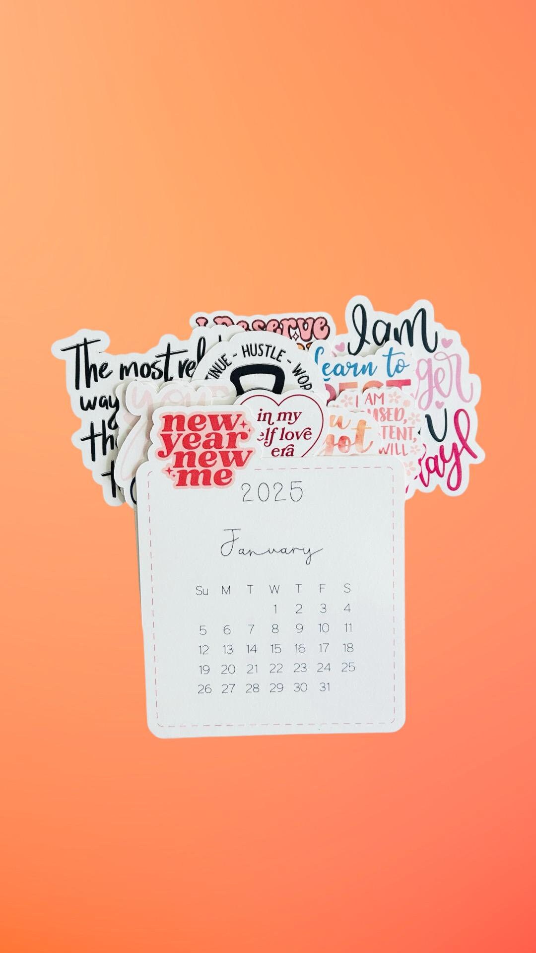 Desktop Self Love Calendar 2025: for the Goal Setting Goal Digger ...