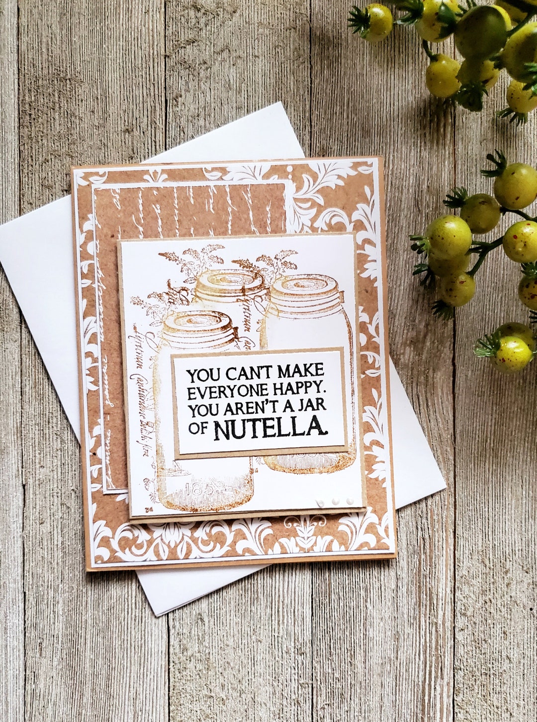 Youre Not Nutella: Funny Greeting Card Shipped Using Sustainable ...