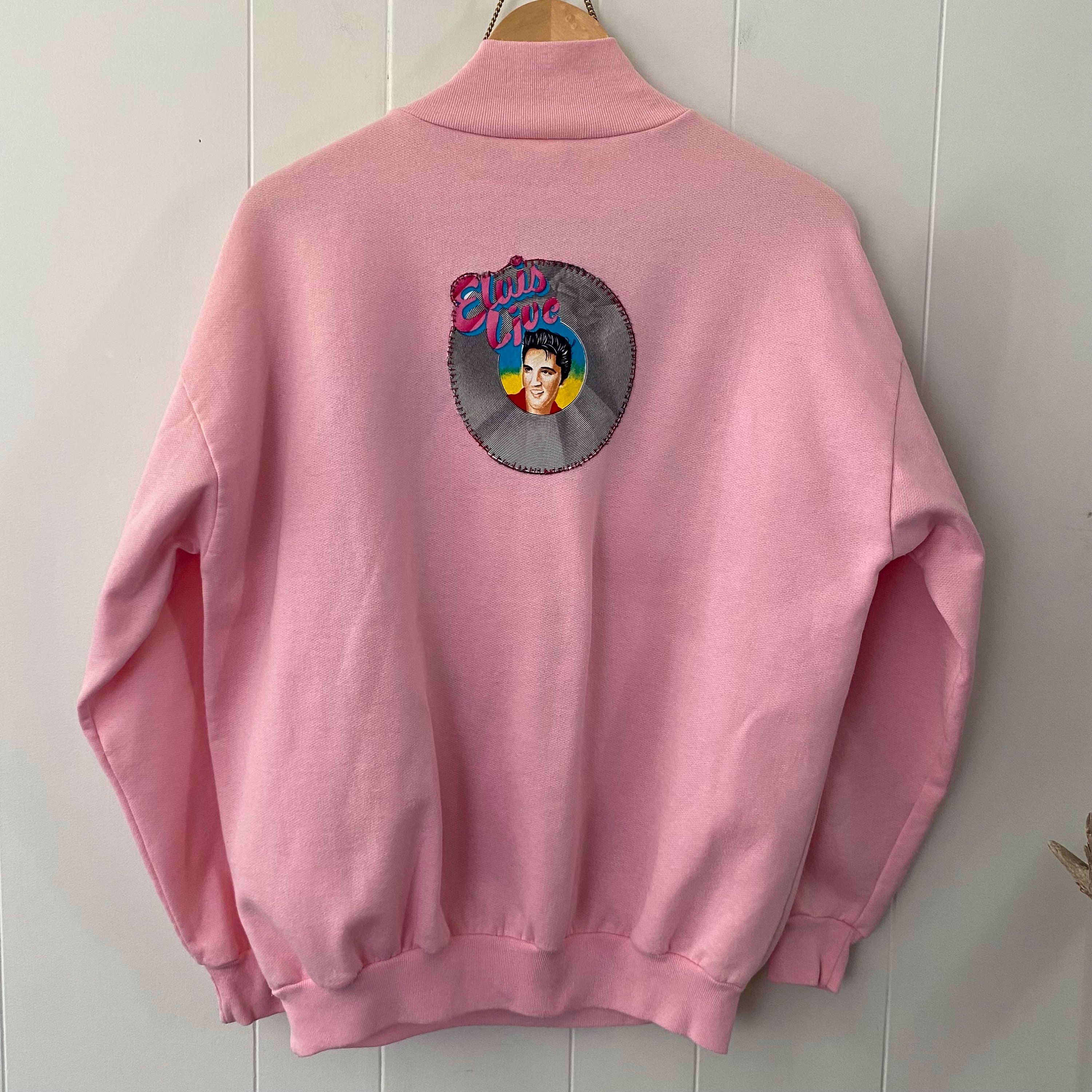 Vintage James Dean Elvis Baby Pink International Weekend Graphic ...