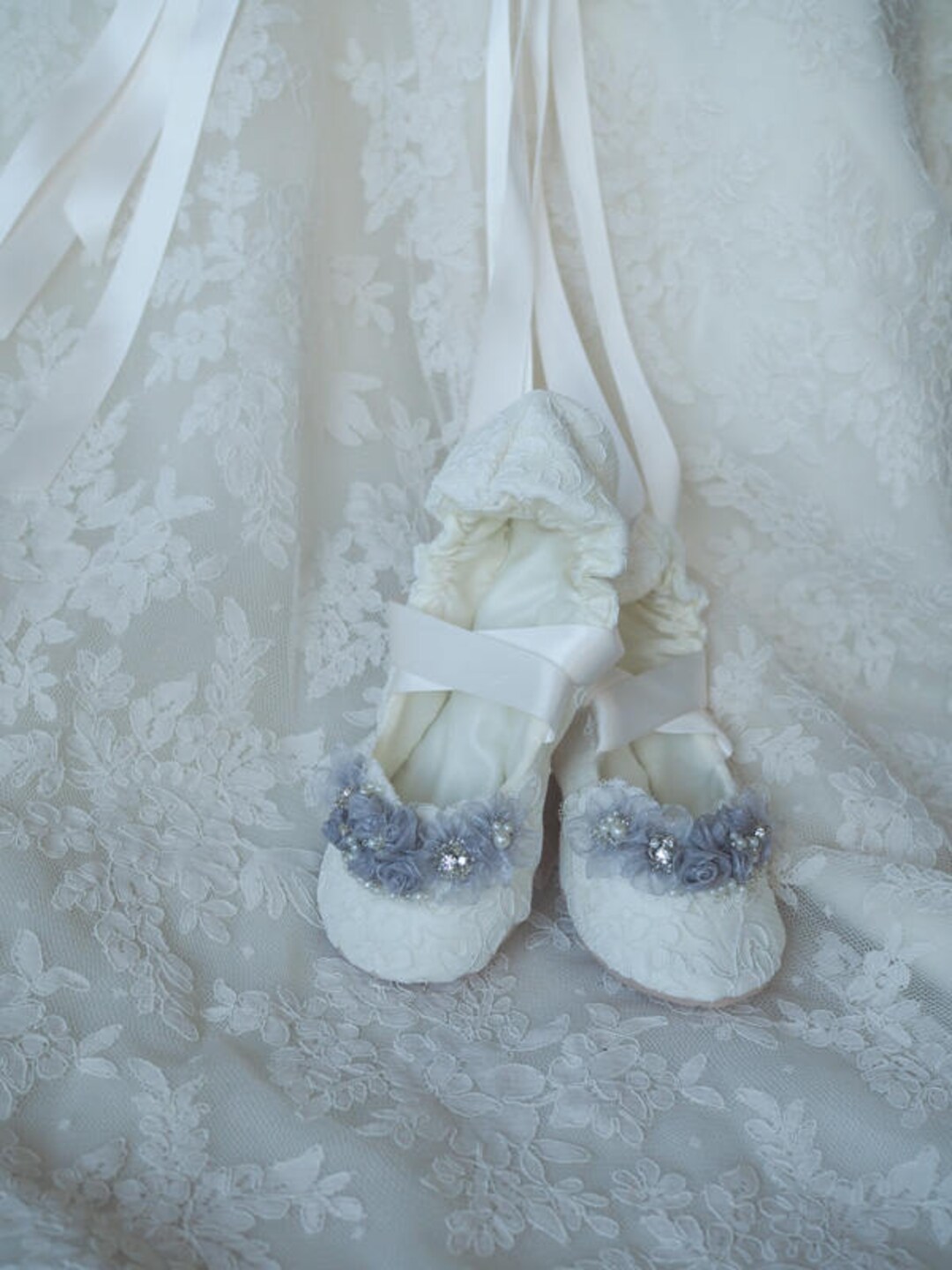 Sparkle Princess Bridal Ballerina Slippers ~princess Wedding Ballet ...