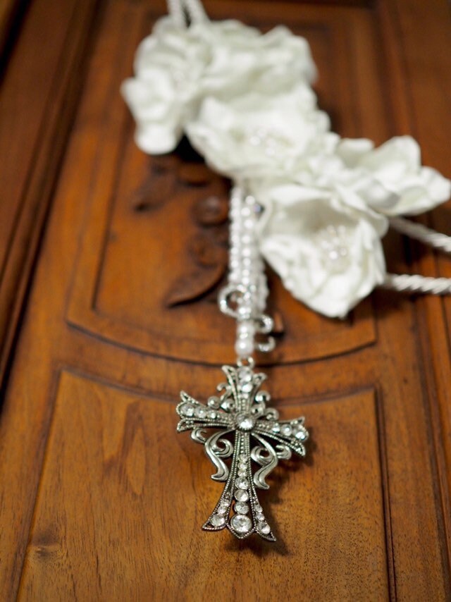 Personalizado Blanco Boda Laso Personalizado Hecho Lazo de - Etsy España