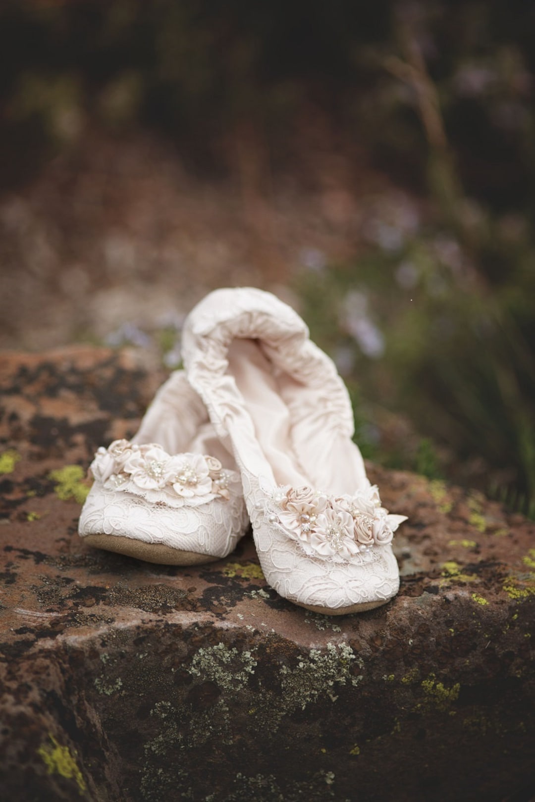 Lace Bridal Ballet Shoe,princess Ballerina Slipper, Lace Dance Shoe ...