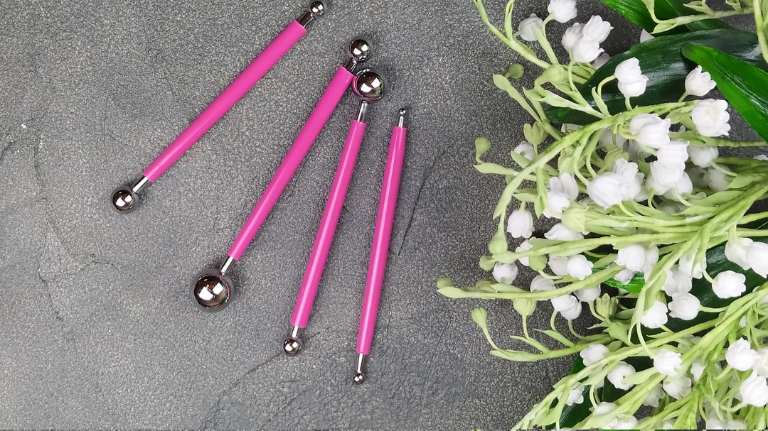 Detailing Sticks (set of 4), Ball Sticks for Clay, Polymer Clay Tools ...