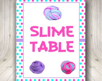 Slime sign | Etsy