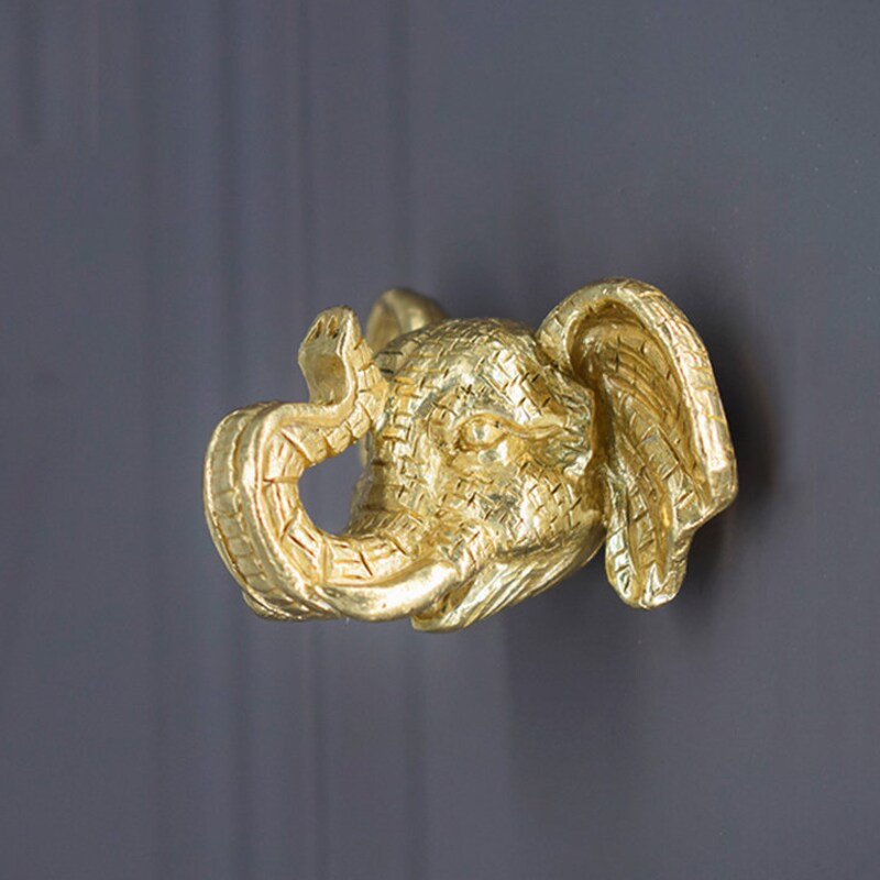 Elephant Knob - Etsy