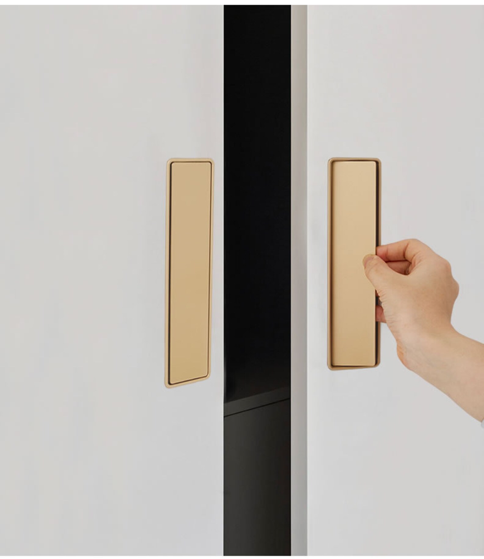 3.8 6.3 Embedded Sliding Door Handle Invisible | Etsy