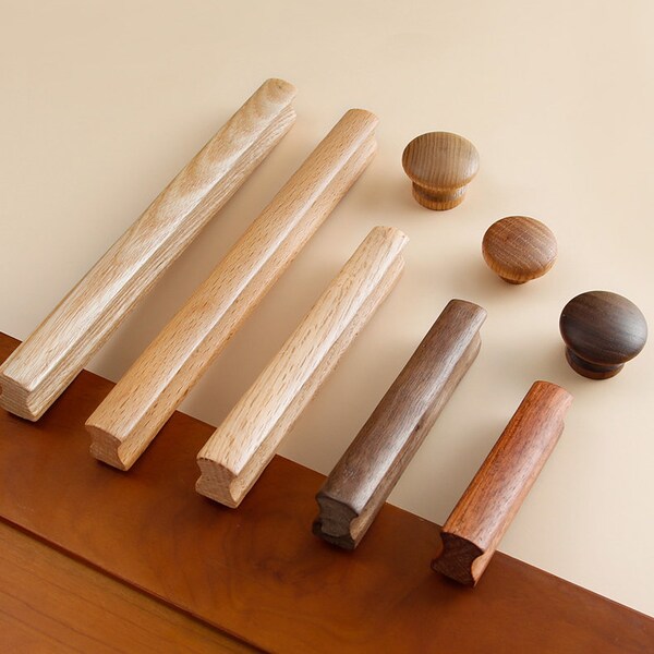 Wood Door Handles - Etsy