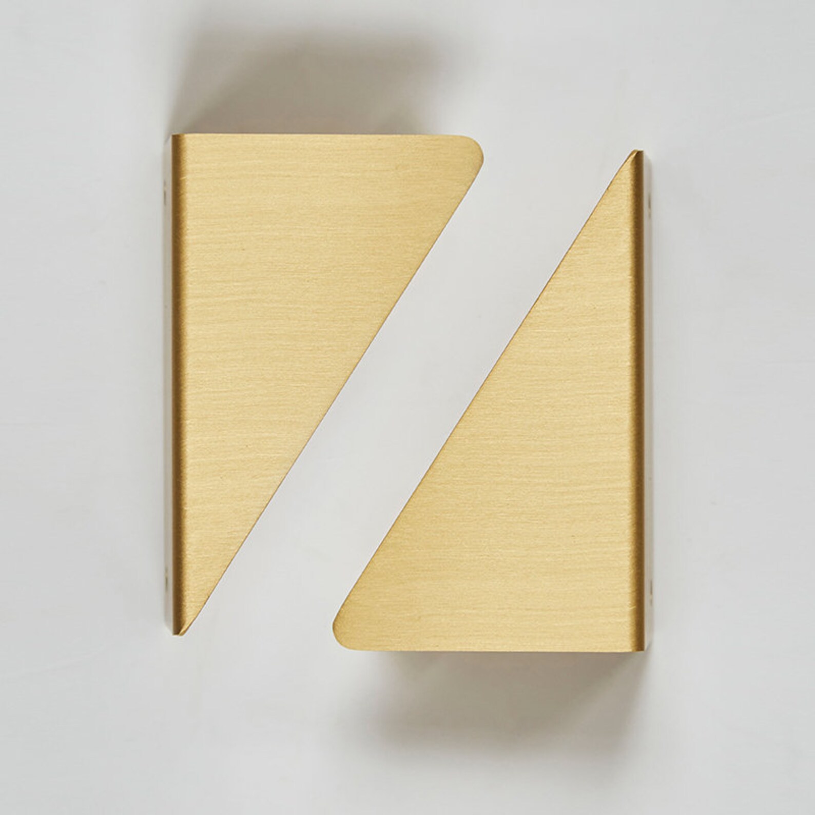 Pure Brass Invisible Pull Handles Solid Brass Drawer Pull | Etsy