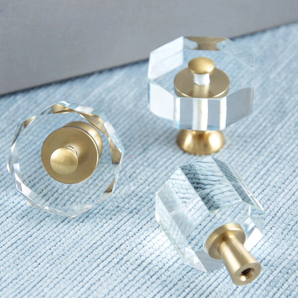 Crystal Cabinet Knobs - Etsy