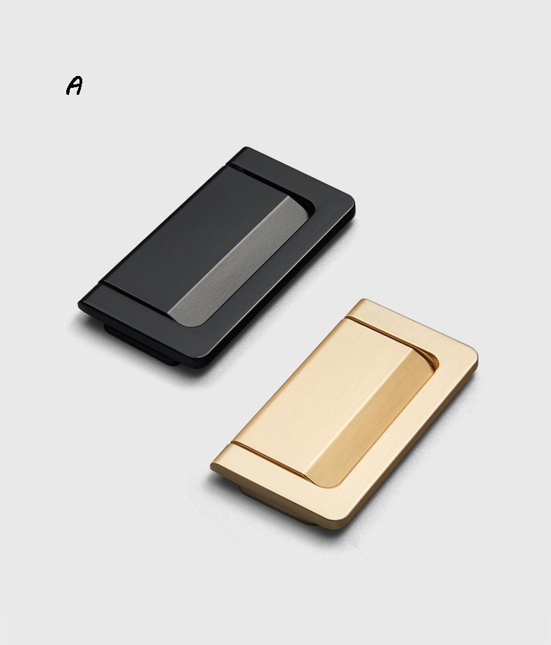 2.5 Invisible Sliding Door Handle Hidden Handle Drawer | Etsy