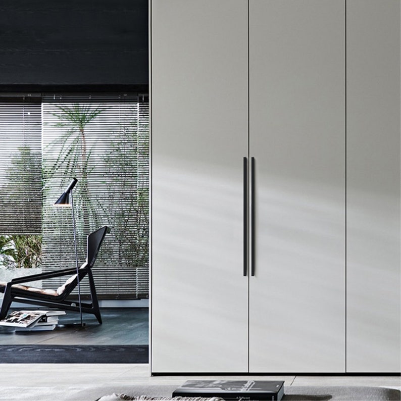 3.833.9 Solid Metal Wardrobe Door Handle - Etsy