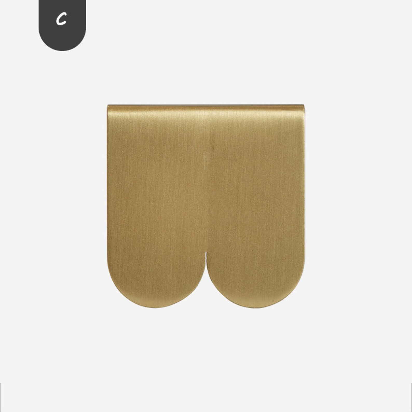 Brass Invisible Handle Brass Cabinet Pull Wardrobe Door - Etsy