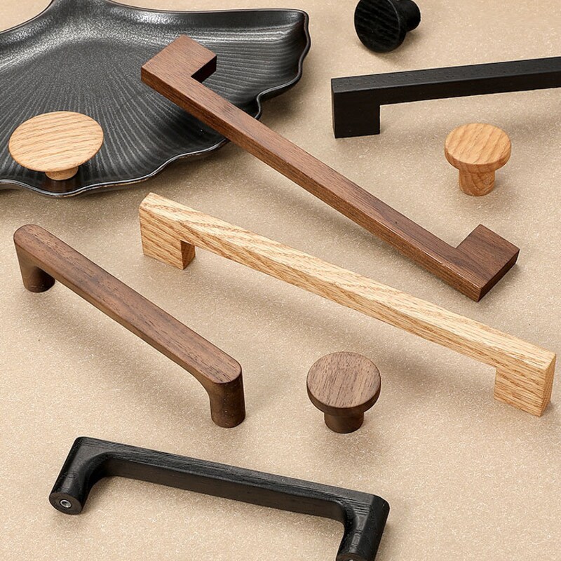 Wood Drawer Pulls - Etsy