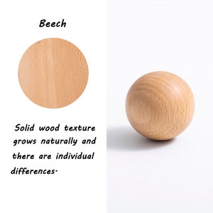 Walnut Beech Knob Cabinet Drawer Knob and Pull, Cherry Wood Knob Dresser Knob, Ash Wooden Knob ...