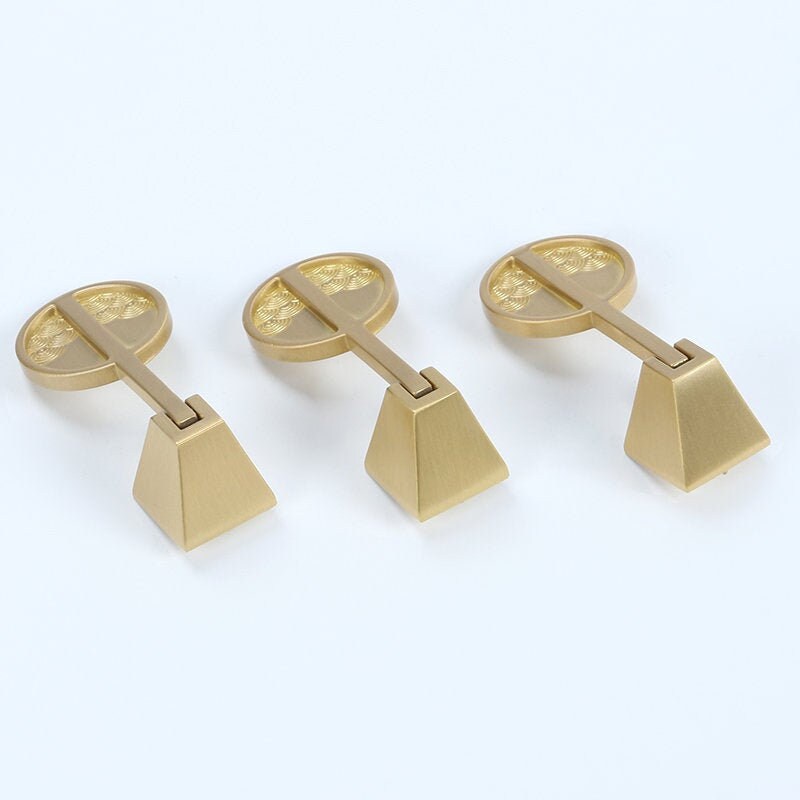 Solid Brass Drawer Pendant Pull Light Luxury Wardrobe Pull - Etsy Canada