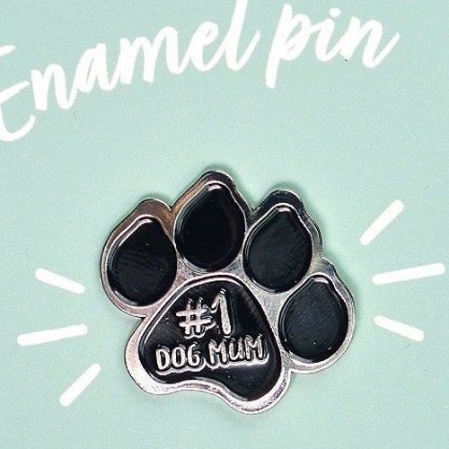 Dog Enamel Pin Personalised Pin Badge Gift Dog Badge Dog | Etsy UK