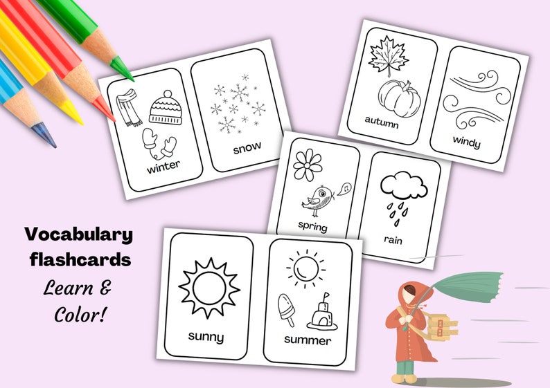 Months, Seasons Activity Worksheets for Preschool - Numbers, Letters ...