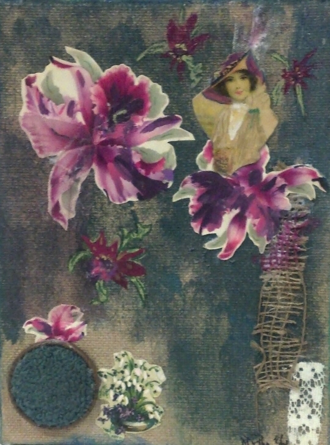 Art Photos - Quiet - Mixed Media Collage Photos - Etsy