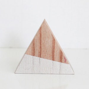 Triangle Prism Signage Holder (more Colors Available) - Table Number ...